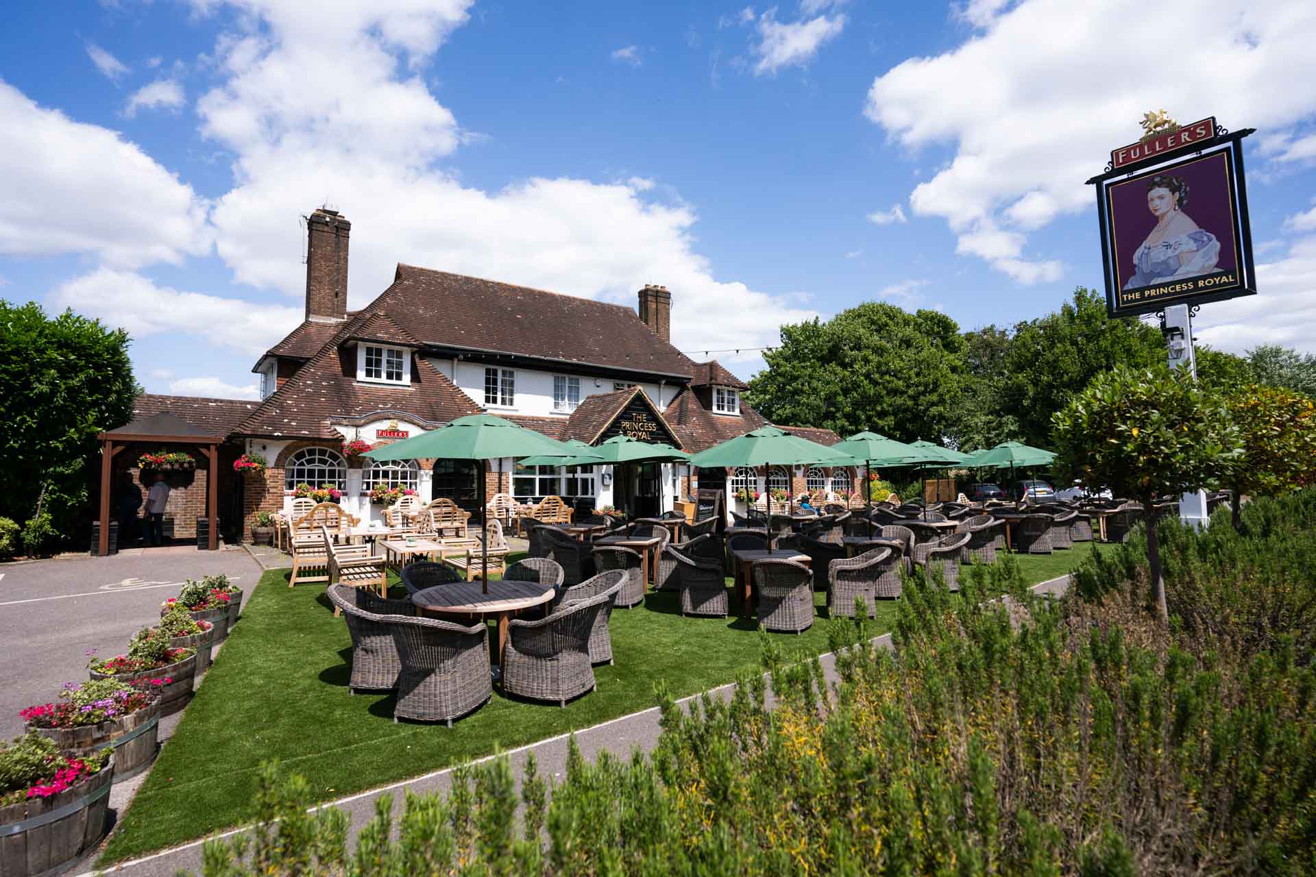 The Princess Royal - Fuller's Hotel, Pub and Restaurant in Farnham